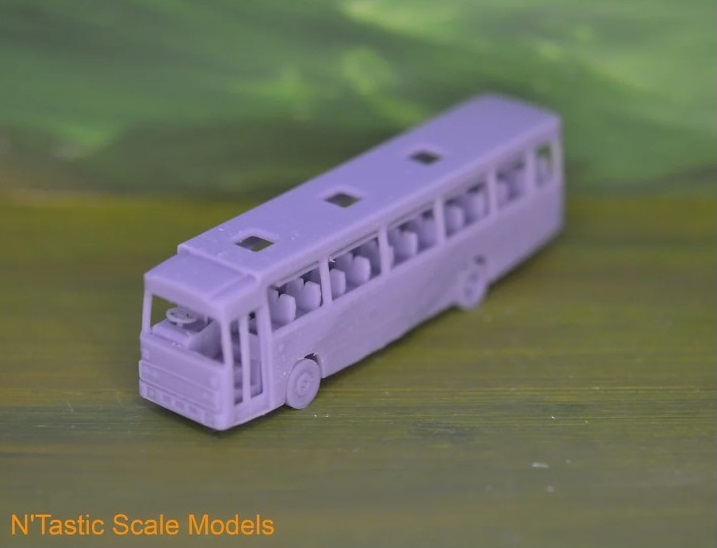 N Gauge 3D Printed 1976-82 Leyland Leopard/Seddon Pennine 7, Alexander ...